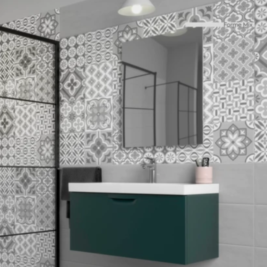 Rivestimento Essenziale Decoro Forme Mix 25x75 Idea Ceramica (€22,90/mq ...